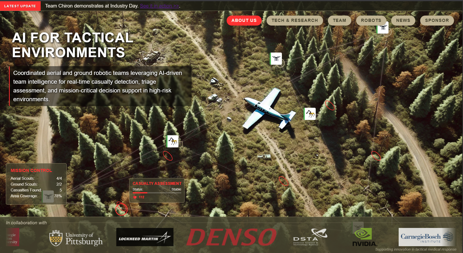 Chiron | Making remote autonomous triage a reality